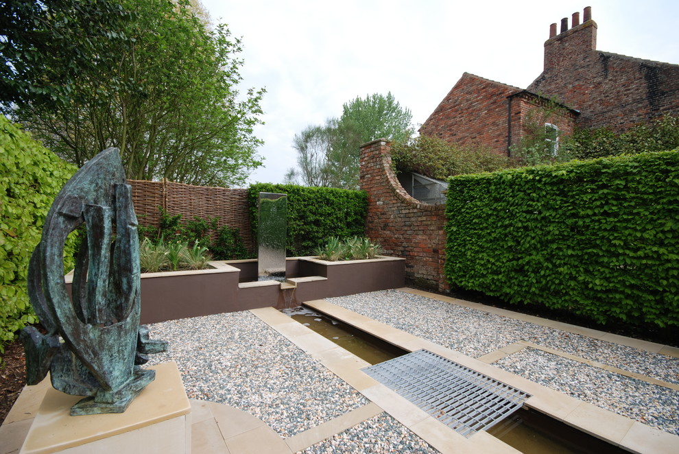 Water Rill Garden, East Riding - Contemporary - Landscape - Other - by ...