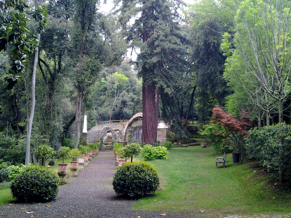 Restauro del Parco Chigi di Ariccia - Traditional - Landscape - Rome ...