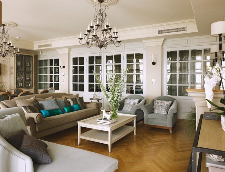 Loffilab & Анна Клименко - Transitional - Living Room - Moscow - by ...