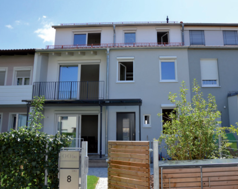 Back-to-back-Haus, München - nachher - Contemporary - Exterior - Munich ...