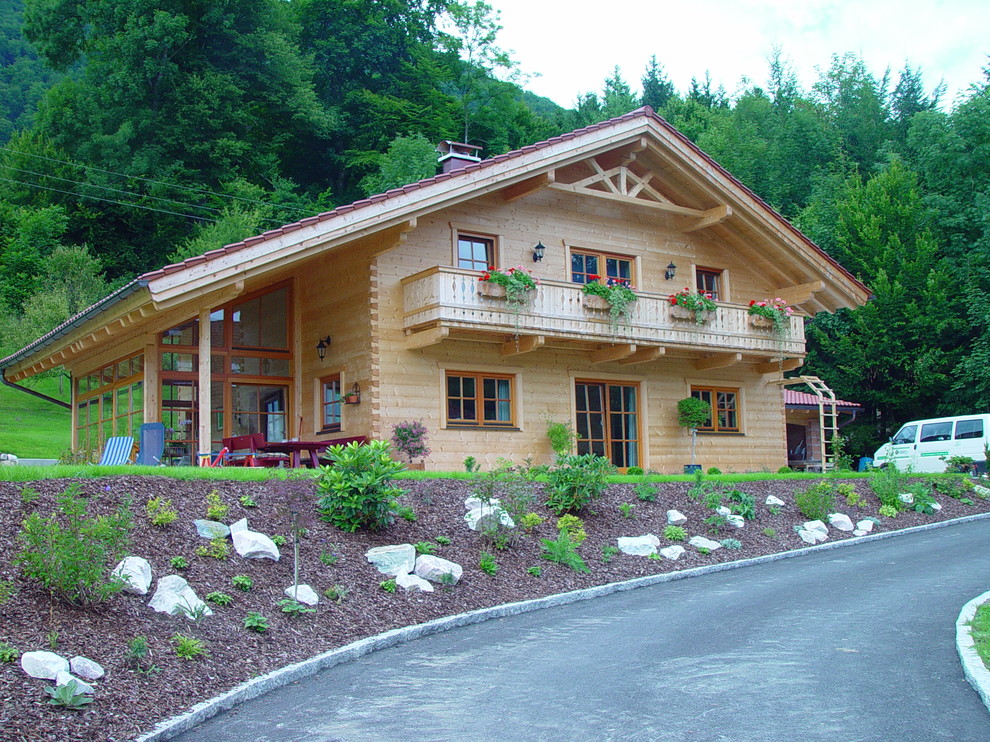 Blockhaus Marquartstein - Farmhouse - Exterior - Munich - by Chiemgauer ...
