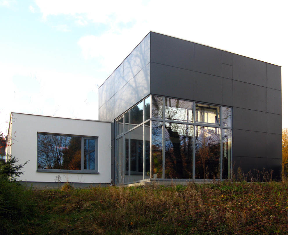 Der Anbau im fertigen Zustand - Contemporary - Exterior - Other - by ...