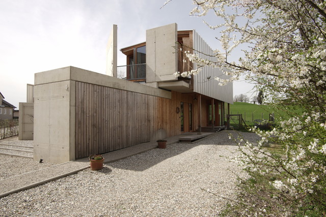 Haus Ziegler - Contemporary - Exterior - Munich - by Sikora Architektur ...