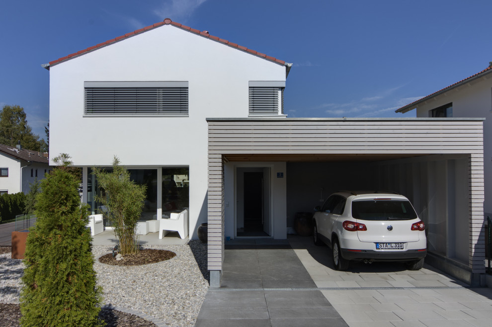 Neubau Wohnhaus Höhenrain - Contemporary - Exterior - Munich - by G+O ...