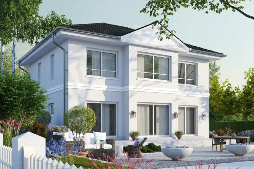 Praetorium | Klassische Stadtvilla mit Erker und Säulen - Traditional ...