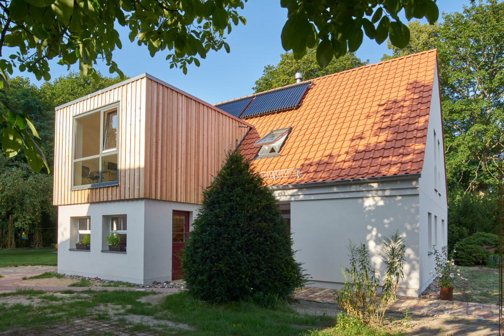 Umbau eines Eigenheims in Holzständerbauweise - Rustic - Exterior - Berlin - by nhs Architekten ...