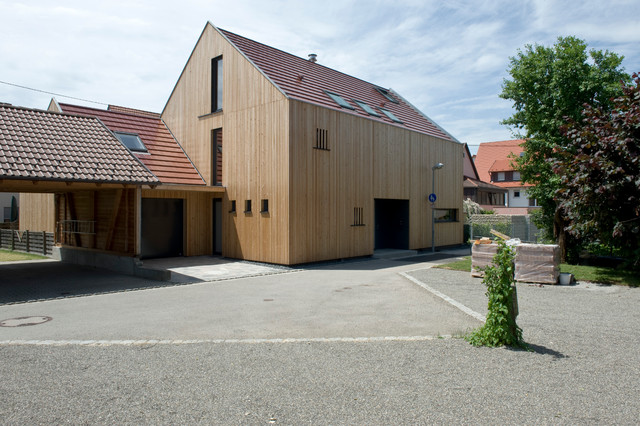 Umbau & Sanierung eines bestehenden Wohnhauses mit Scheune - Modern ...