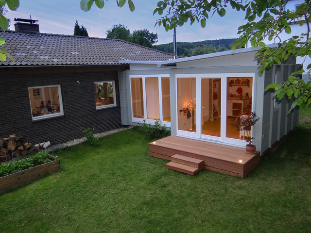 ZweitHaus - der Anbau - Contemporain - Façade - Hambourg - par ...