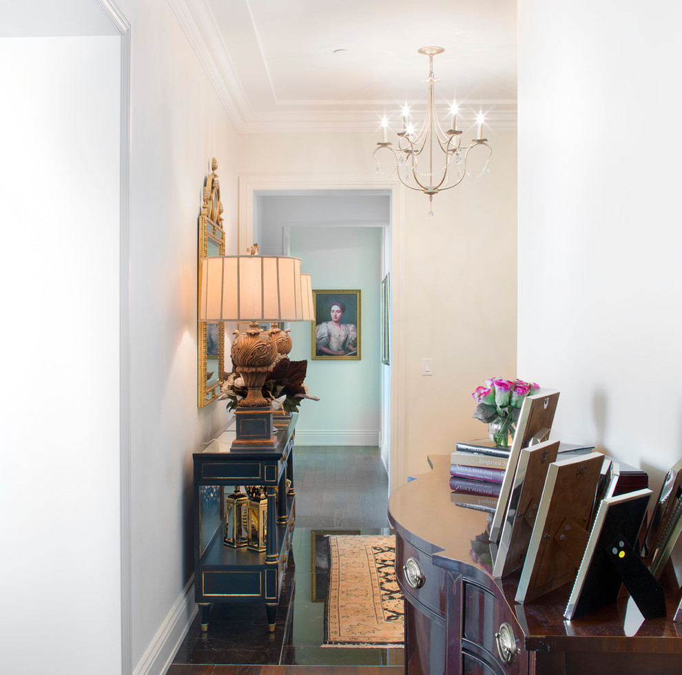 183 Wellington interiors by Alex Naranjo - Traditional - Hall - Toronto ...