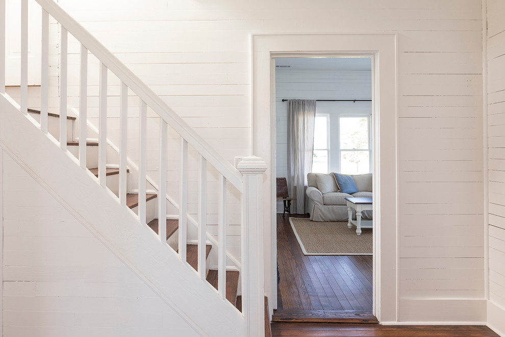 1920's Country House Restoration - Country - Hallway & Landing - Austin ...