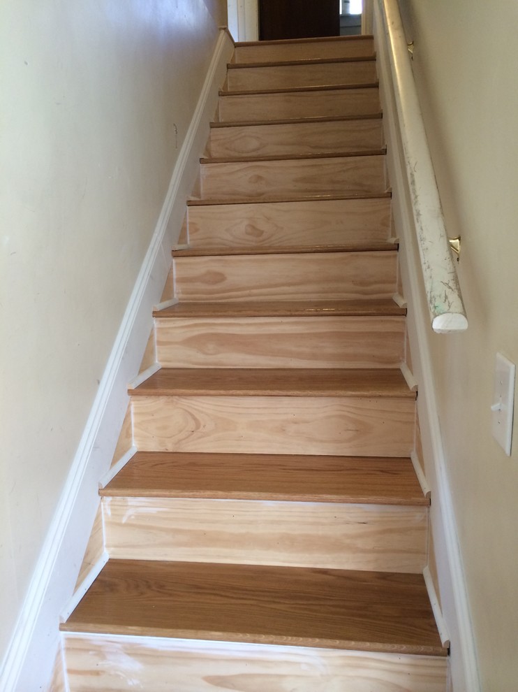 2015 Custom Stair Tread Builds and Installations - Traditional ...