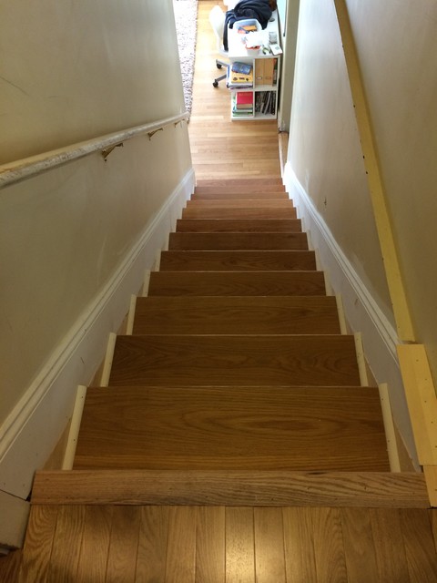 2015 Custom Stair Tread Builds and Installations - Traditional ...