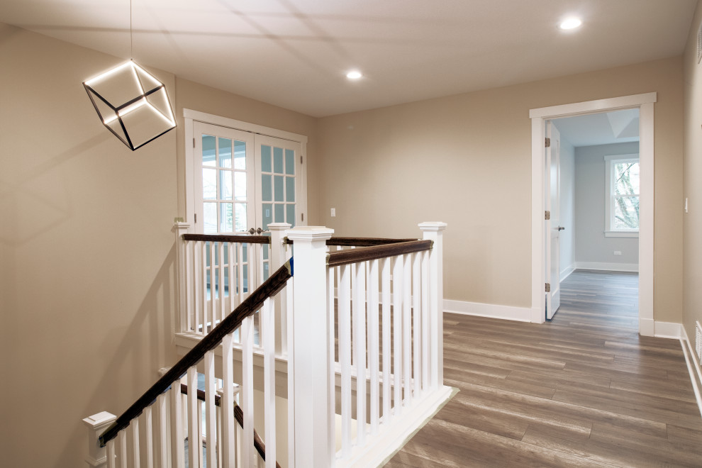 2nd Story Addition - Full Gut Remodel - Contemporary - Hallway ...