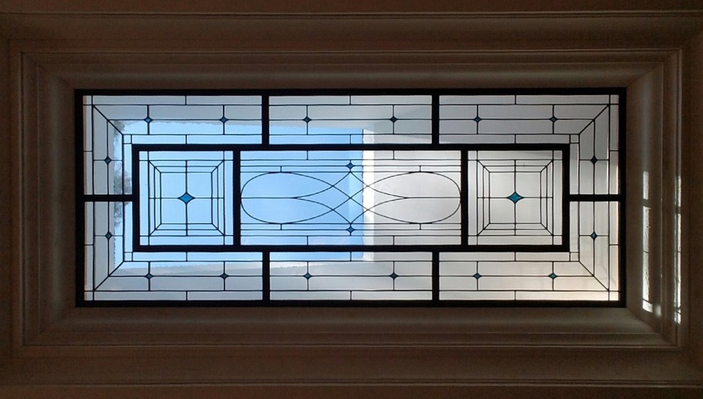 9-Panel Leaded Glass Skylight - Style Guide - Clear Textures ...