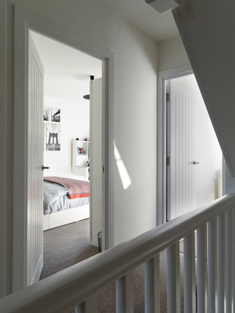 A 1980's Terrace, Remodelled & Modernised - Contemporary - Hallway ...