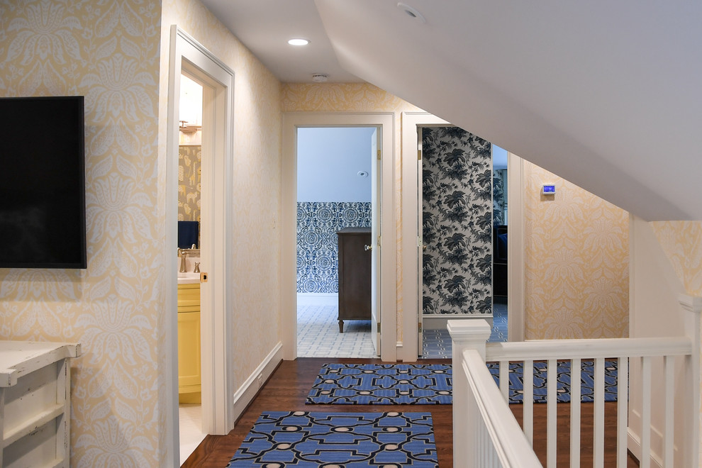 A Hamptons Influenced Home - Traditional - Hallway & Landing ...