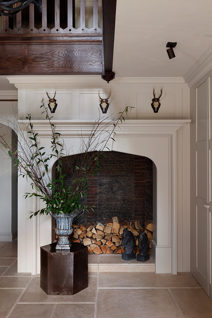 A mock tudor style house in Radlett - Traditional - Hallway & Landing ...
