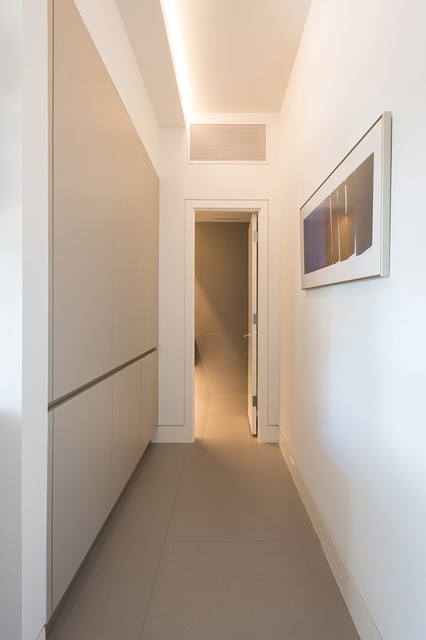 A Modern Smart House - Modern - Hallway & Landing - Houston - by ...