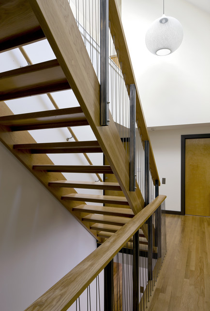 Accessible LEED Residence Stair - Modern - Staircase - Boston - by LDa ...