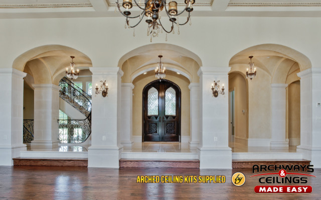 Arched Ceilings - Hall - Dallas - by Archways And Ceilings Made Easy ...