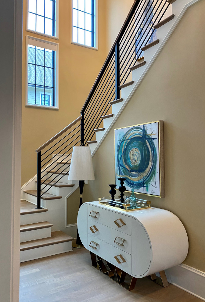 Art Deco New Home - Complete Interior - Modern - Hall - Charlotte - by ...