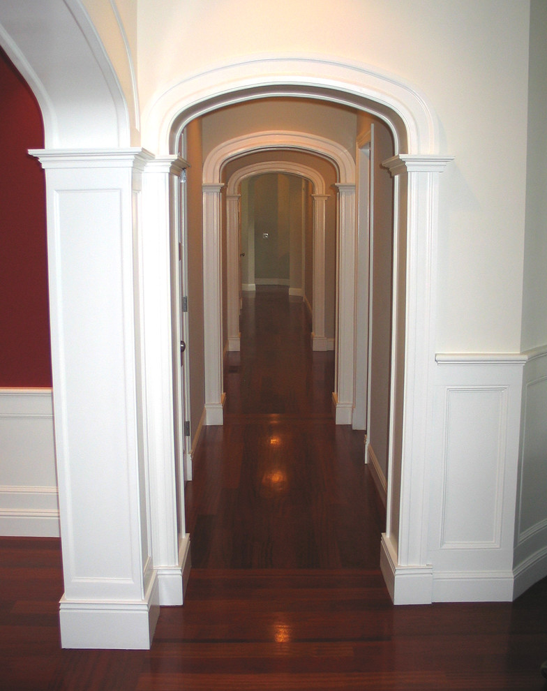 Atherton Eclectic Traditional Revival - Traditional - Hall - San ...