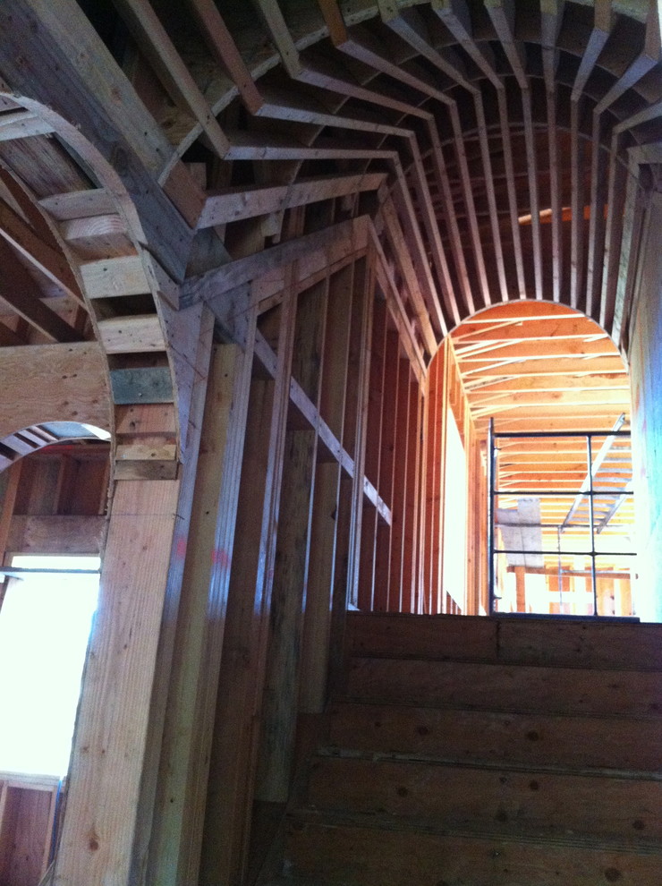 barrel vault construction - Mediterranean - Hall - San Francisco - by ...