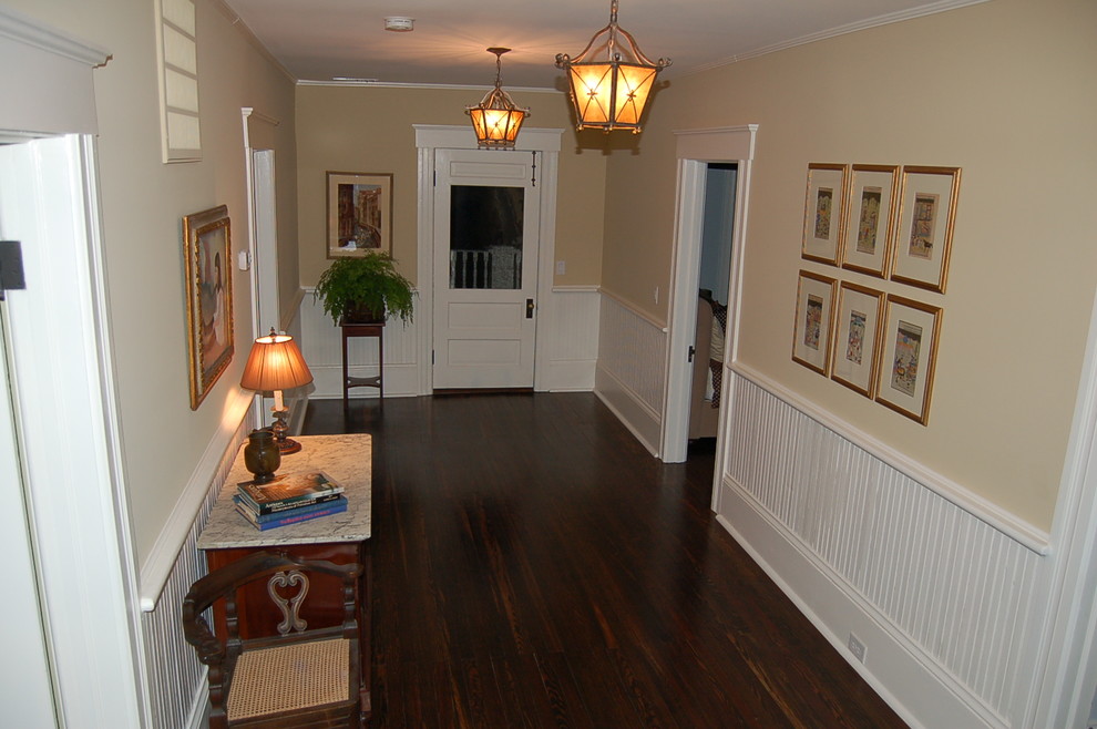 BD Funderburk House - Traditional - Hall - Charlotte - by Janet ...