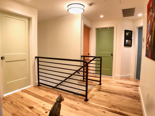 Transitional Beach House Interior Hallway - Transitional - Hallway ...