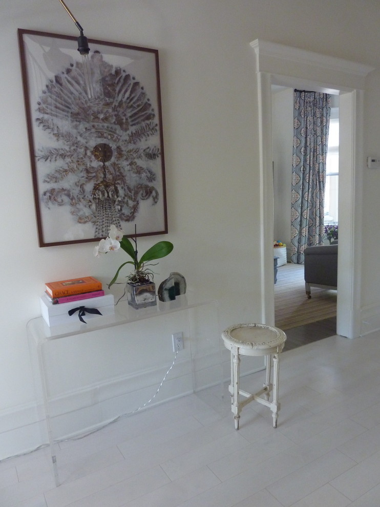 Bianco Hamptons Hardwood Flooring -Hall - Traditional - Hall - Montreal ...