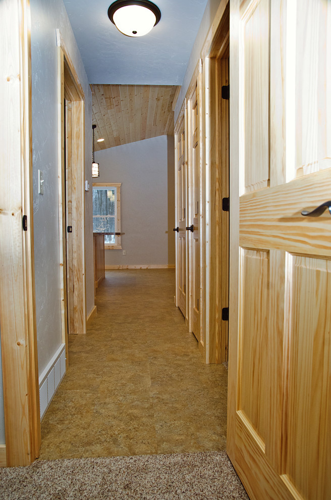 Cabin Hallway - Rustic - Hallway & Landing - Other - by DW3 ...