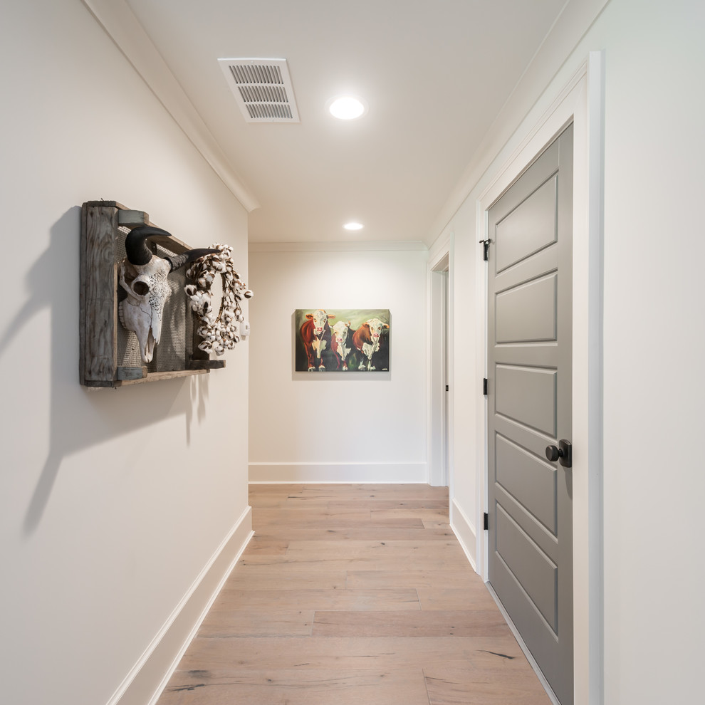 Cavender Basement - Farmhouse - Hall - Atlanta - by Hart & Lock Design ...