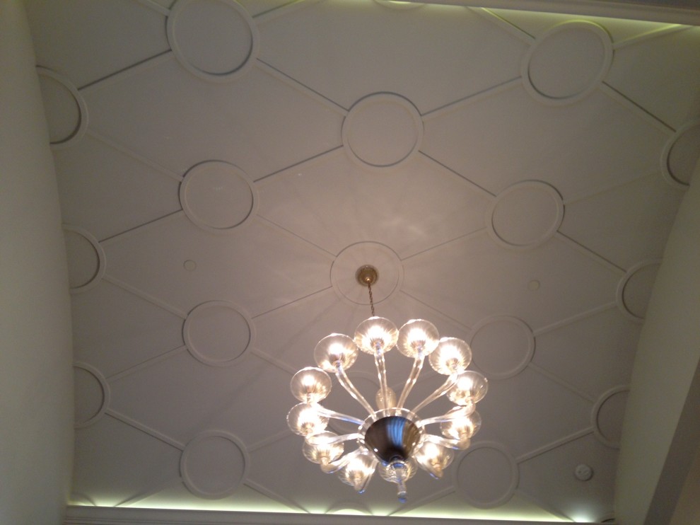 Ceiling detail AFTER photo - Hall - Orange County - by Passione | Houzz