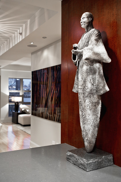 Chicago Transitional Zen - Asian - Hall - Chicago - by Space Interior ...