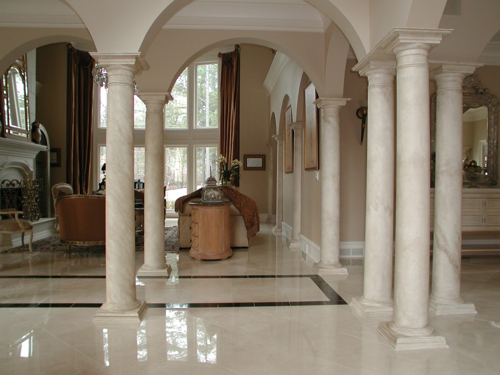 Columns, Columns and more Columns - Traditional - Hall - Portland - by ...
