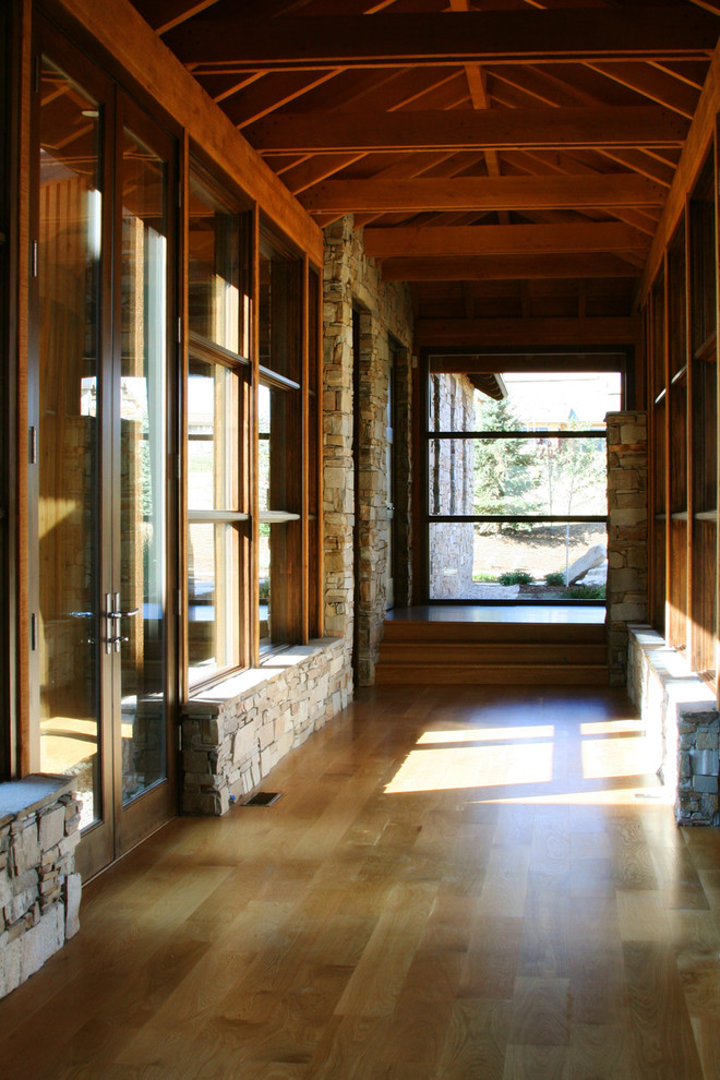 Connecting Hallway - Contemporary - Hall - Salt Lake City - by Phillips ...