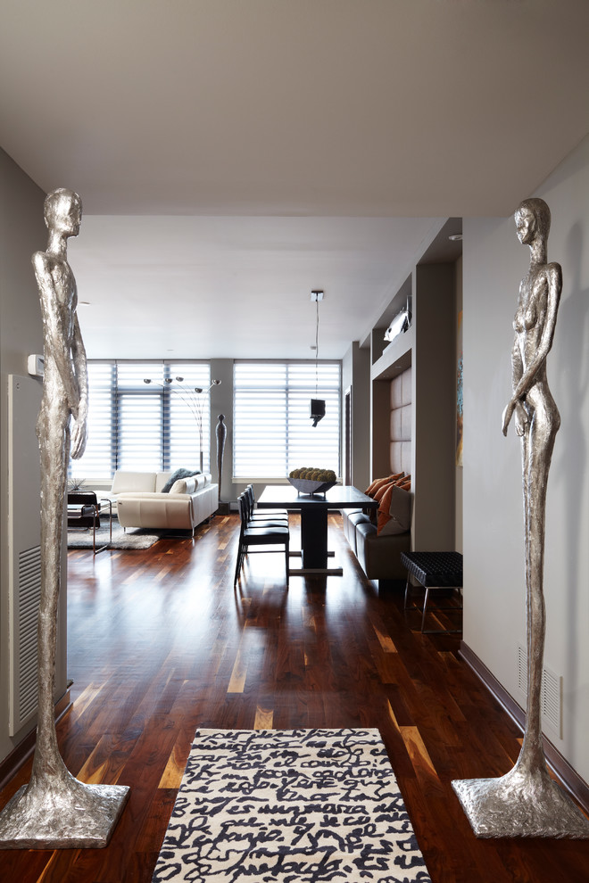 Contemporary Condo - Contemporary - Hall - Minneapolis - by Kathleen ...