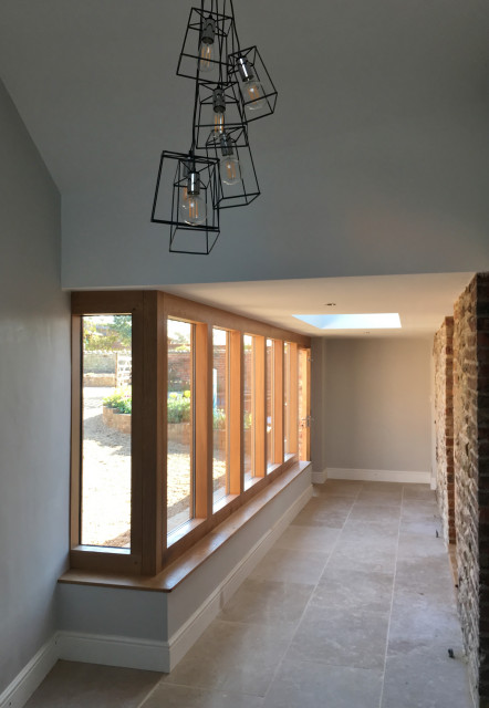 Contemporary house extension and barn conversion - Contemporáneo ...