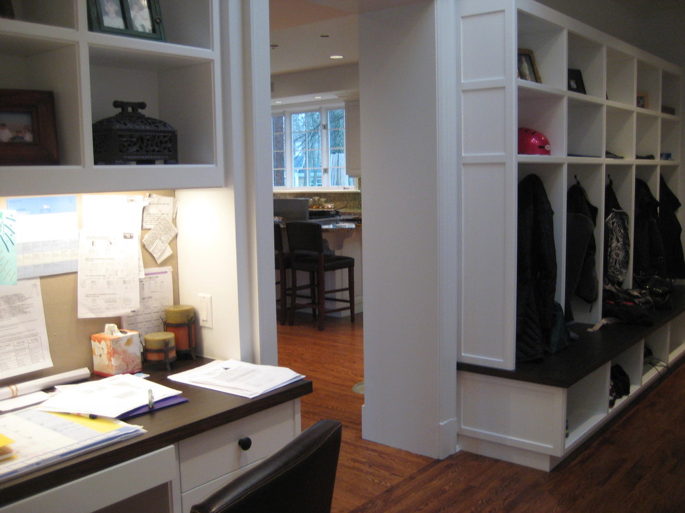 cubbies and desk - Traditional - Hallway & Landing - Chicago - by ...