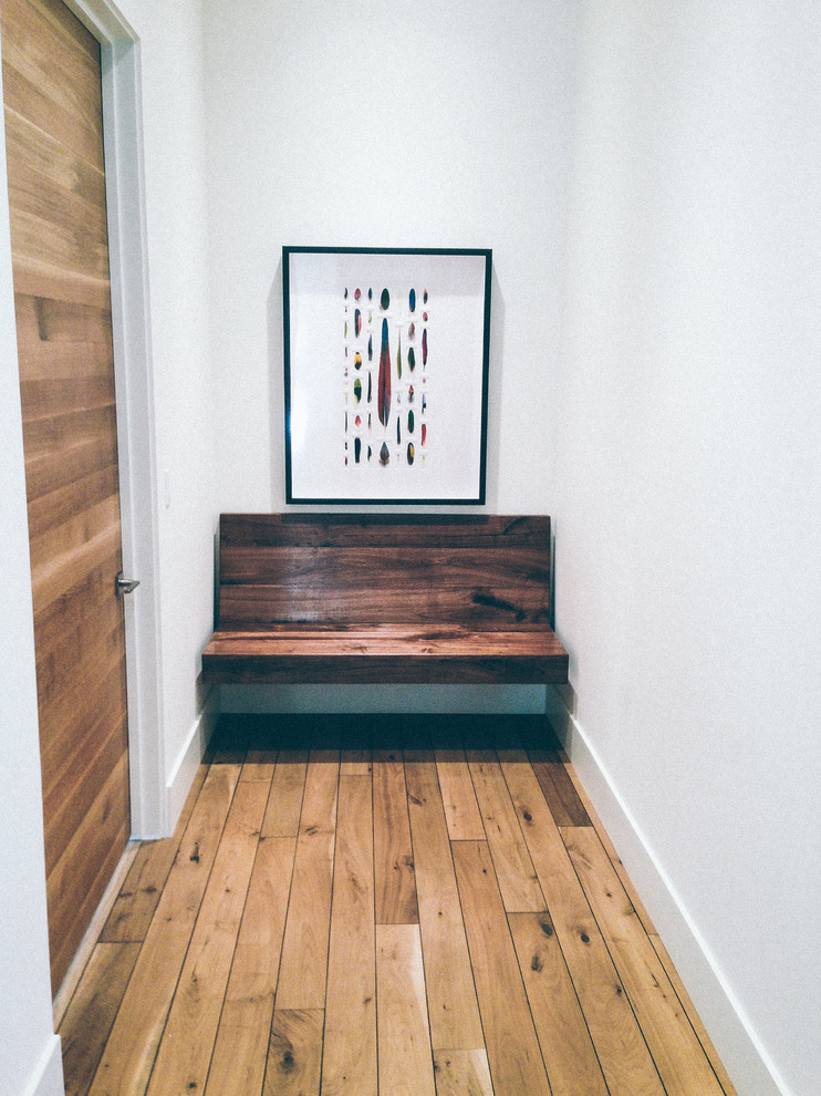 Custom Benches - Rustic - Hall - Salt Lake City - by Project Sunday | Houzz
