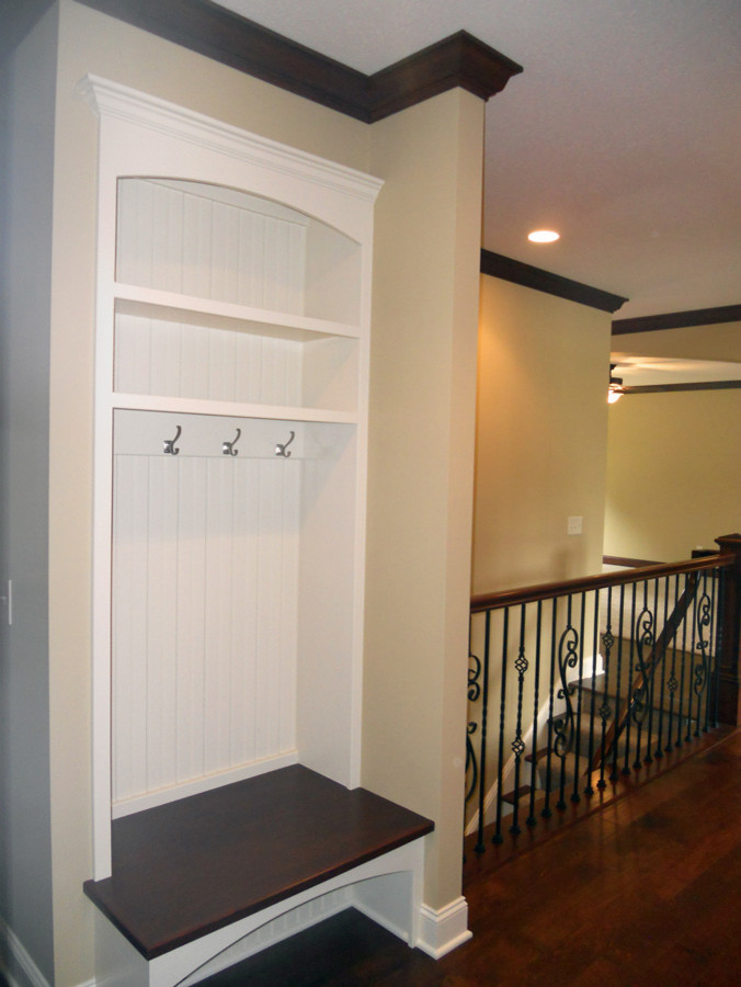 Custom Home Interior Cabinets-Dwight Yoder Custom Builders - Craftsman - Hall - Cleveland - by ...