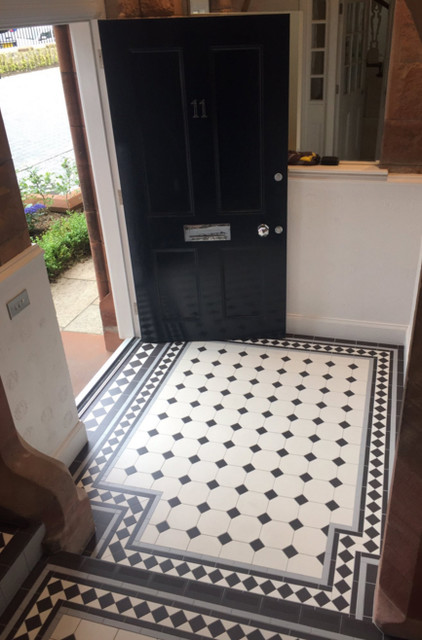 Customer Projects Using CTDTiles - Welby and Wright - Traditional - Hall - Other - by CTD Tiles ...