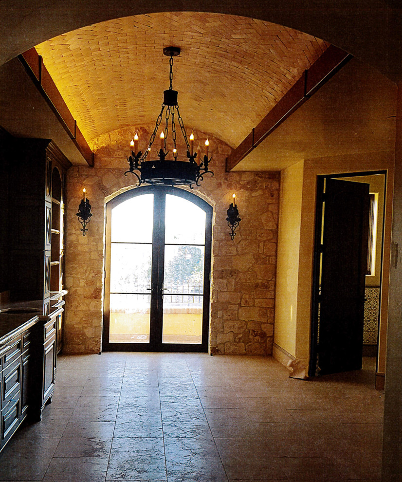 Desert Tuscan Back Entryway - Mediterranean - Hall - Las Vegas - by ...