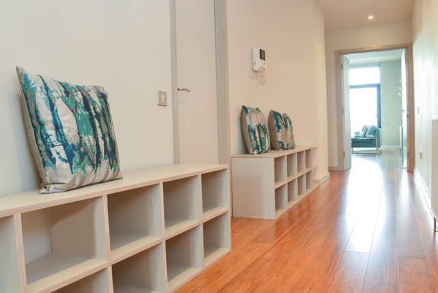 Docklands Penthouse - Contemporary - Hall - London - by Cathy Phillips ...