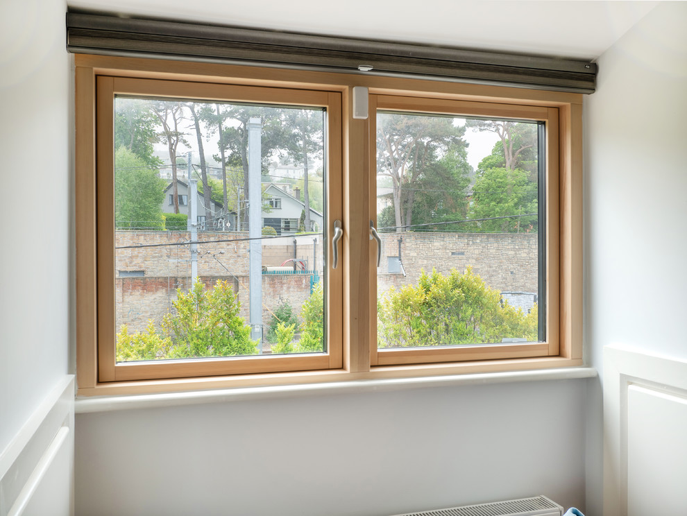Double Casement Window Combination - Contemporáneo - Recibidor y ...