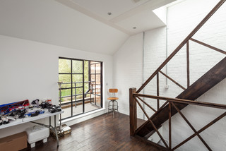 East London Warehouse Extension - Contemporary - Hallway & Landing ...