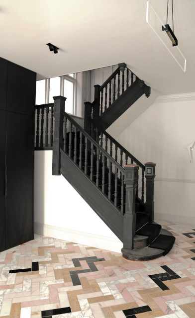 Edwardian 5-Bed House | Hampstead - Contemporary - Hallway & Landing ...