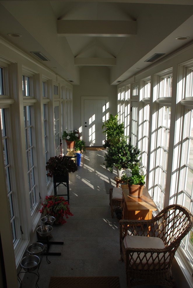 Enclosed breezeway - Traditional - Hall - Bridgeport - by DeMotte ...