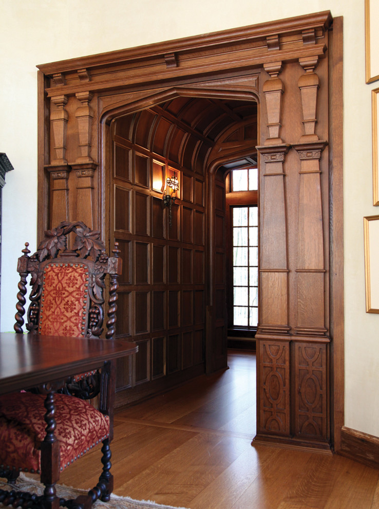 English Barrel Vault - Traditional - Hallway & Landing - Dallas - by ...