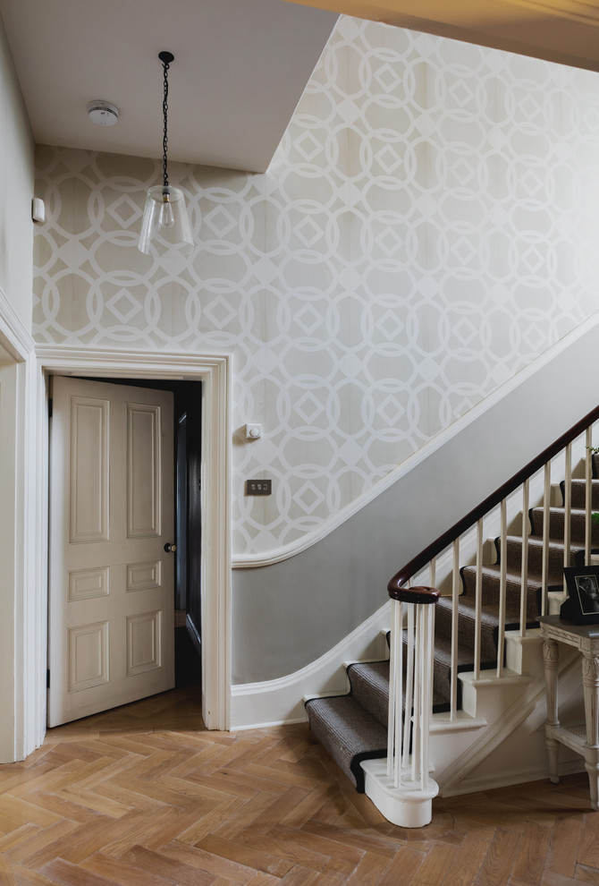 English Country Home Hallway - Contemporary - Hall - Berkshire - by ...